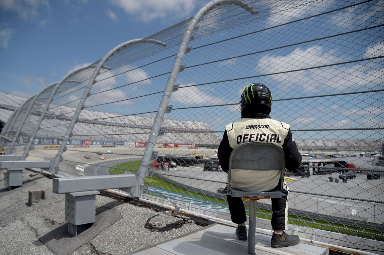 The Latest: Logano wins 1st stage at Dover