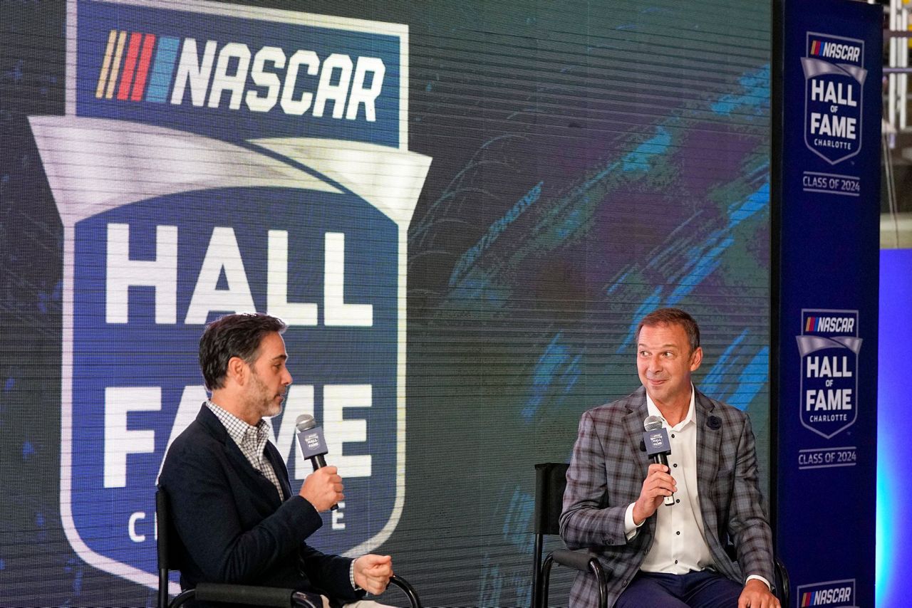 Jimmie Johnson, crew chief Chad Knaus join Donnie Allison as NASCAR ...
