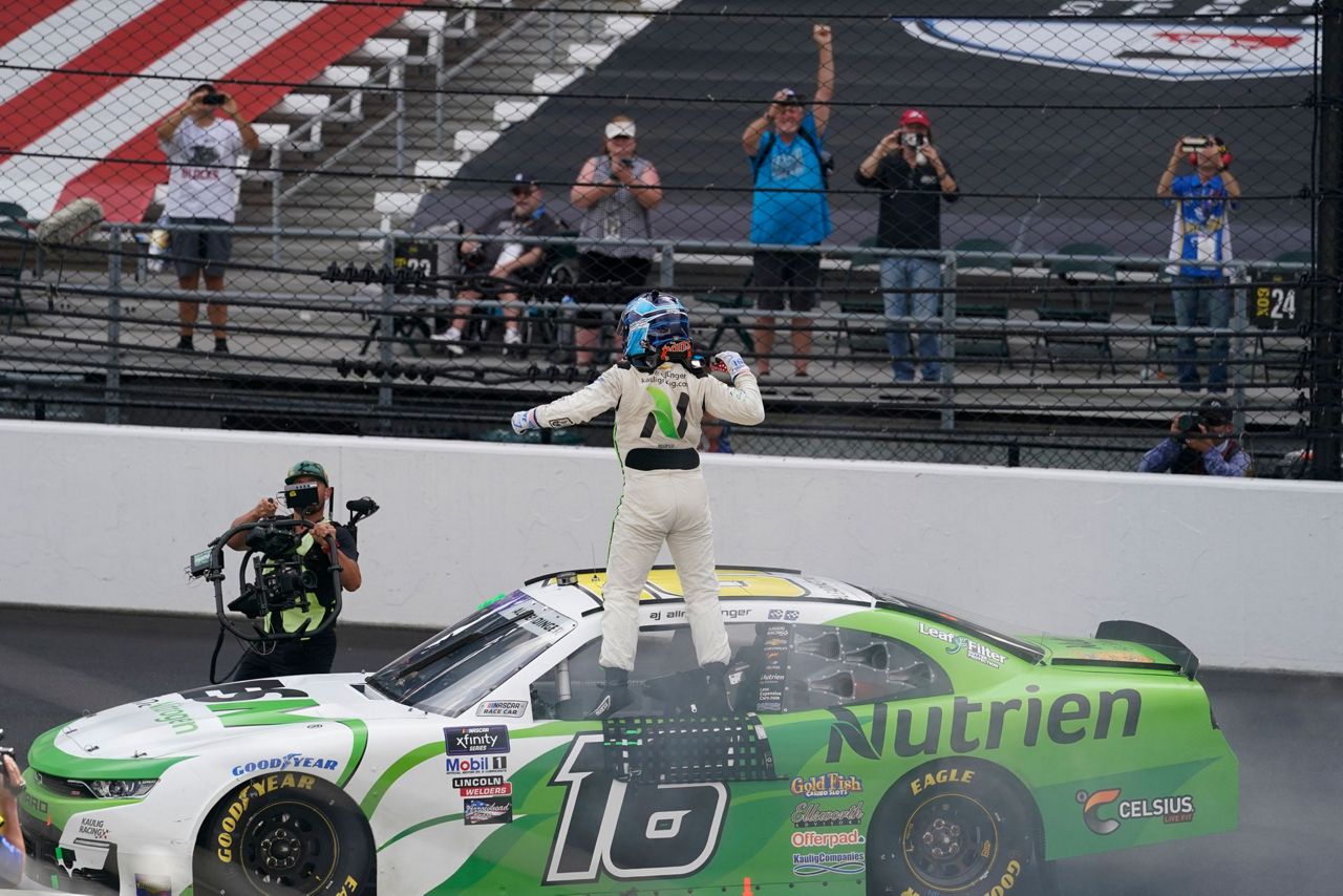 Allmendinger remains king of Indy's road with Xfinity win