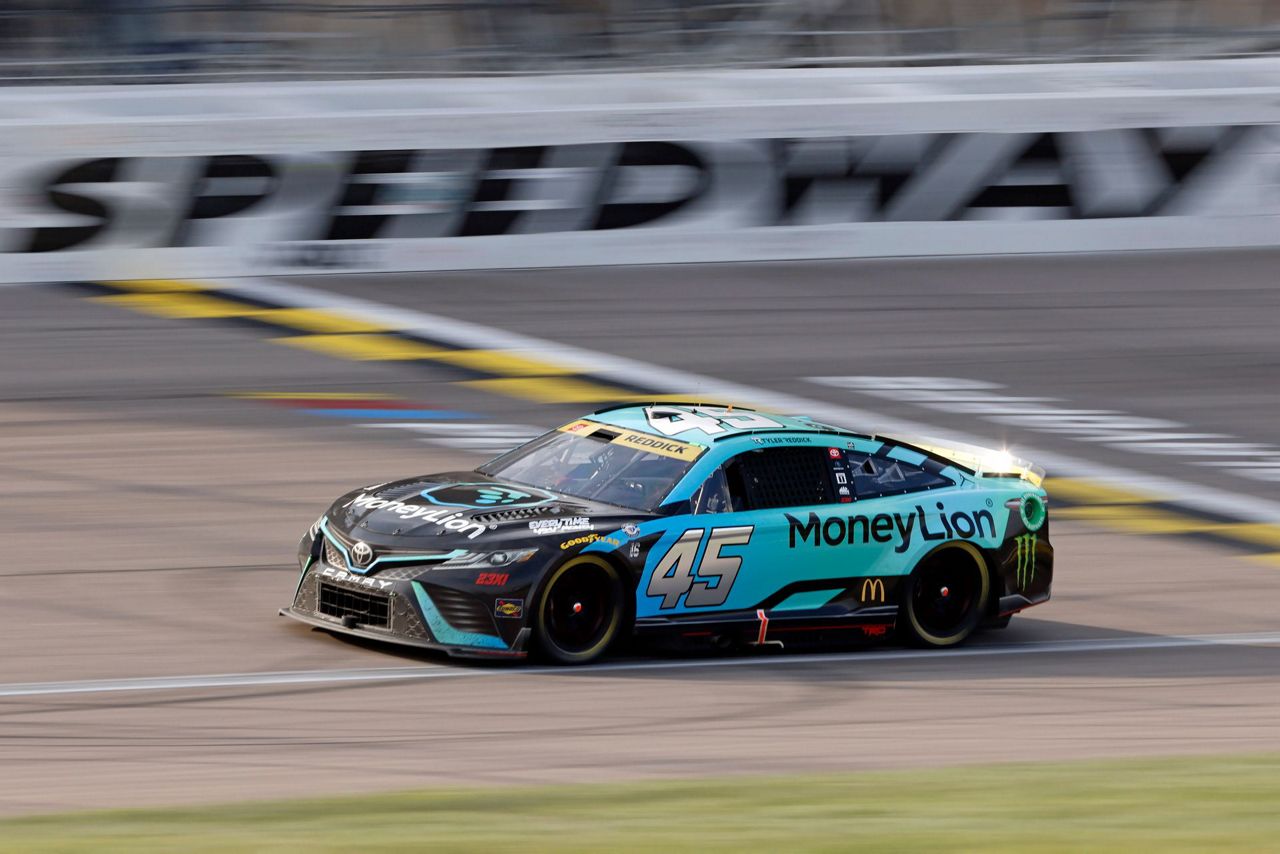 Reddick rides a fast car and good fortune into the second round of the ...