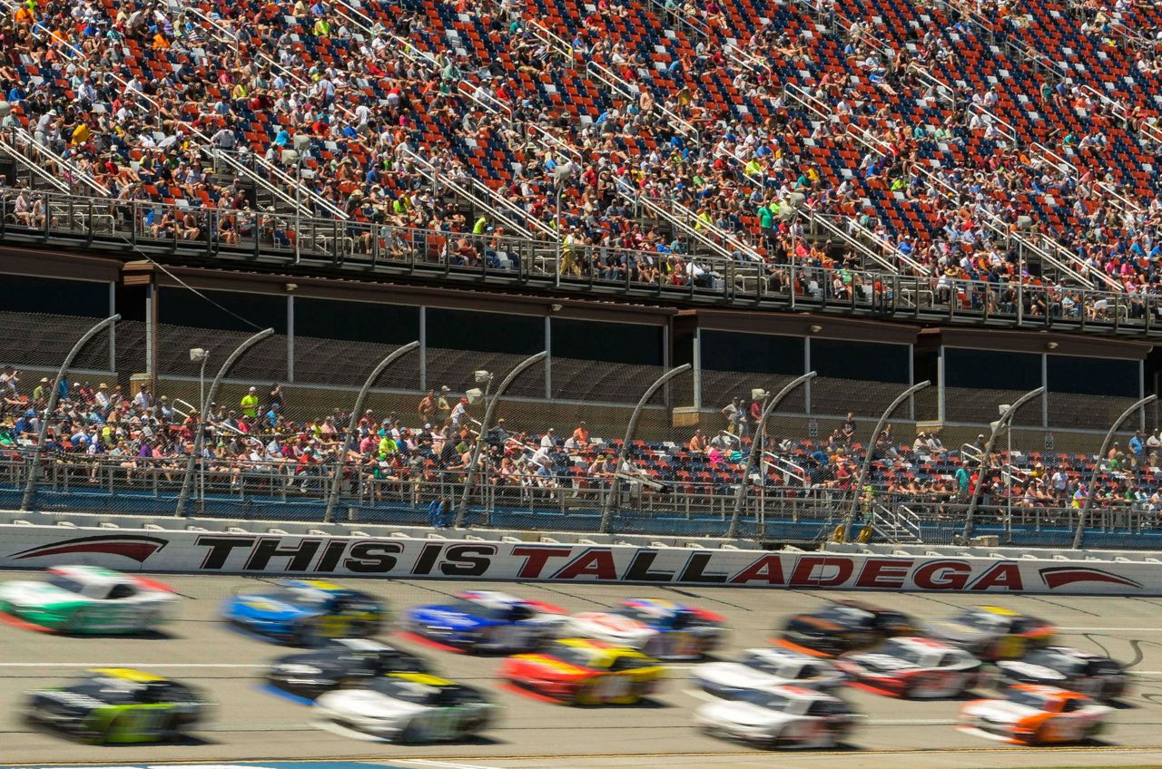 Reddick holds on for Xfinity win at Talladega Superspeedway