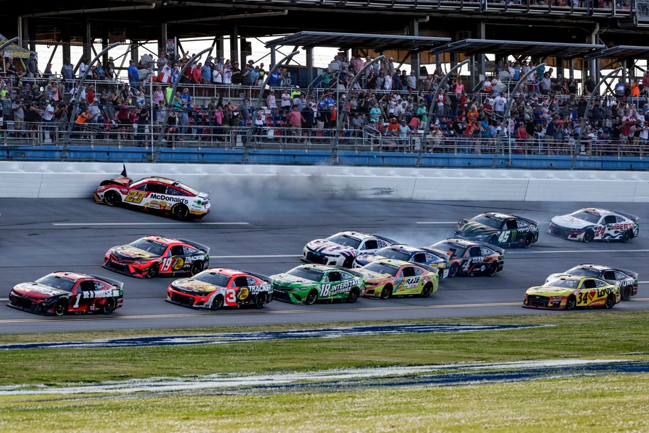 Ross Chastain steals victory at Talladega Superspeedway
