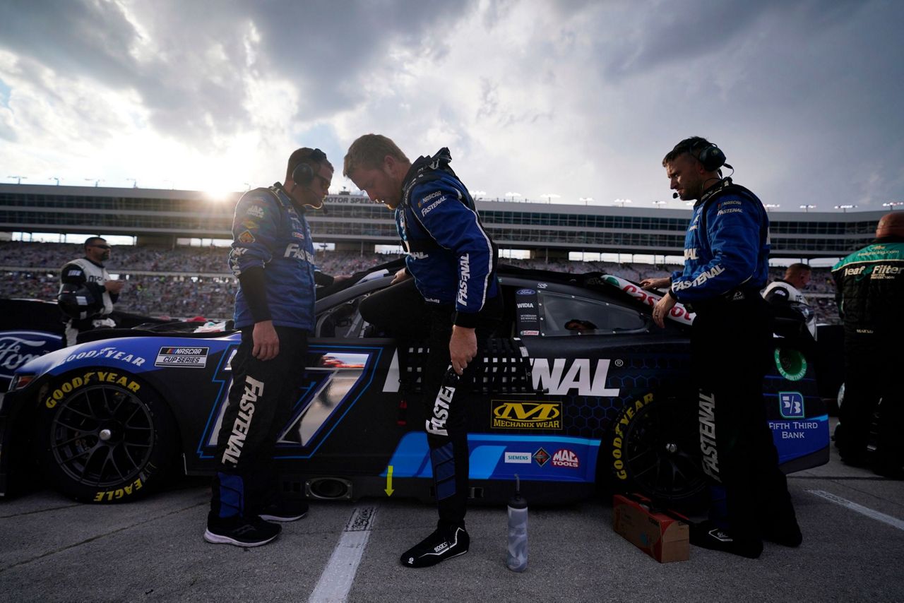 Reddick wins NASCAR playoff race in long, tiring Texas day