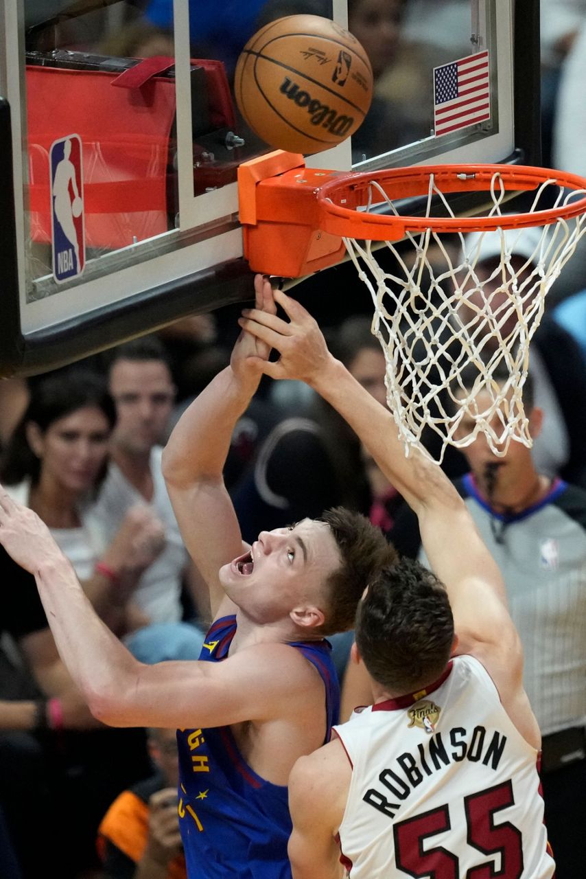 Nuggets' Christian Braun seeking NBA title a year after winning NCAA ...