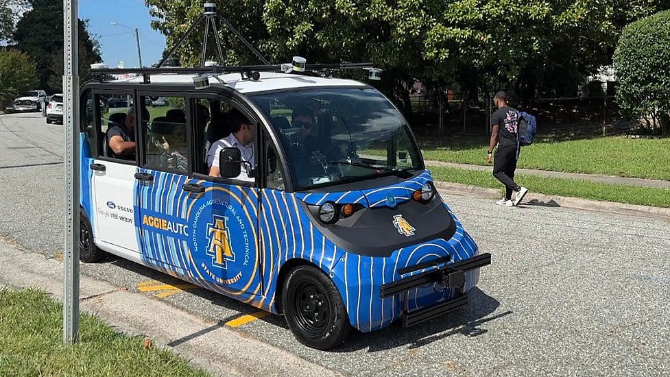 NC A&T Autonomous vehicles