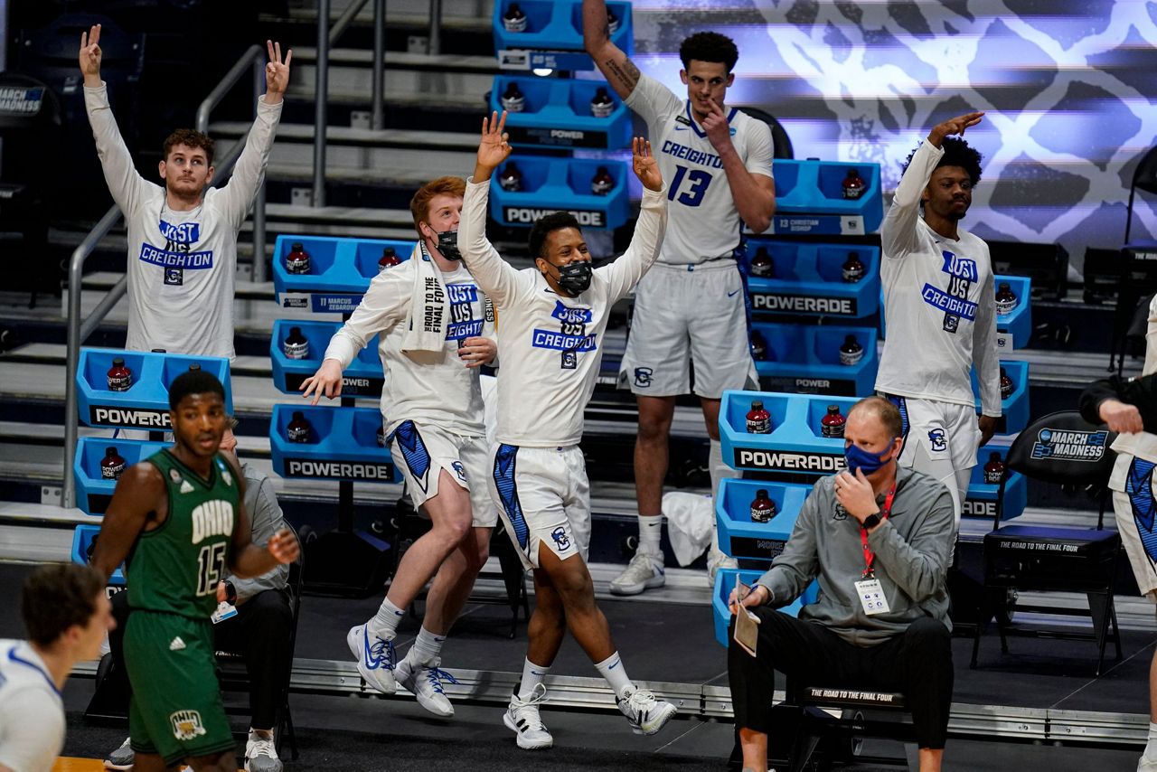 Zegarowski, Creighton beat Ohio 72-58 to reach NCAA Sweet 16
