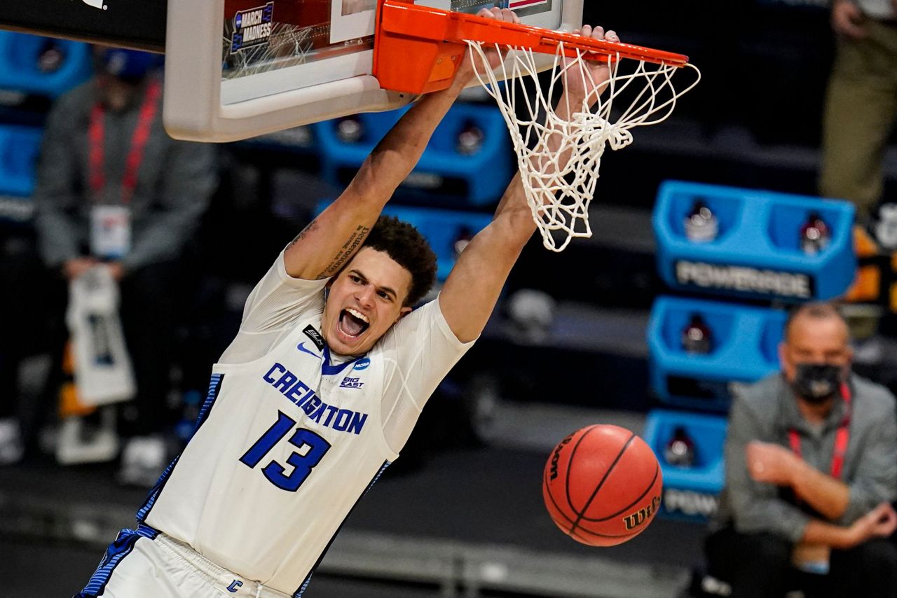 Zegarowski, Creighton beat Ohio 72-58 to reach NCAA Sweet 16
