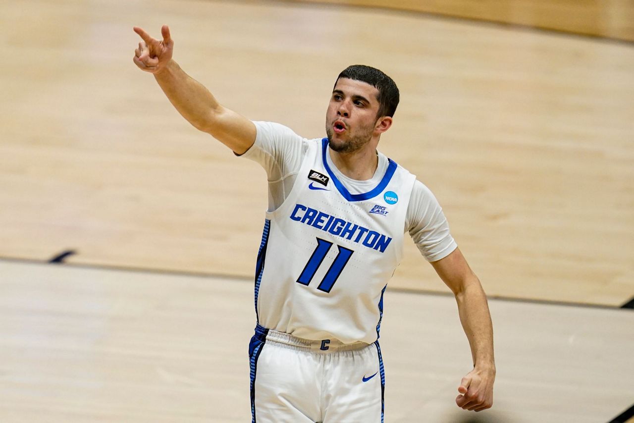 Zegarowski, Creighton beat Ohio 72-58 to reach NCAA Sweet 16