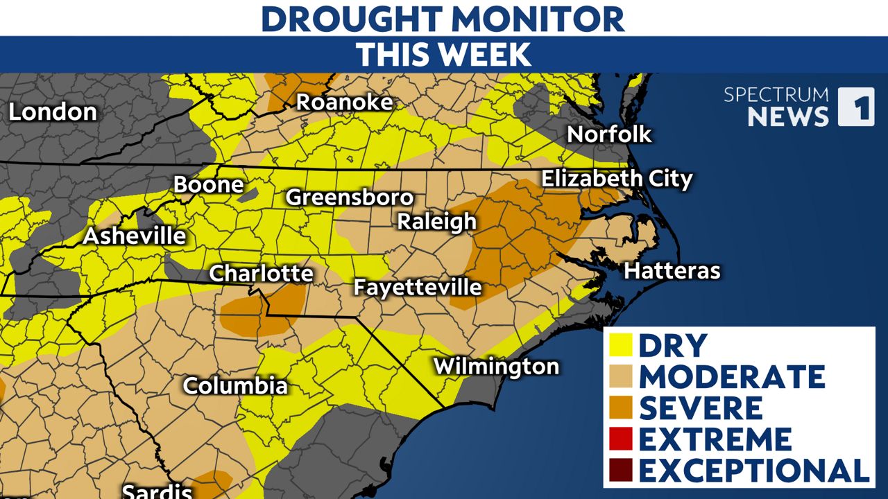 North Carolina drought update