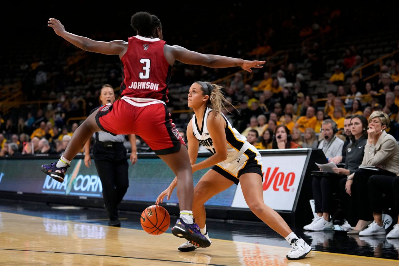 Despite Caitlin Clark’s 45 points, NC State tops No. 10 Iowa