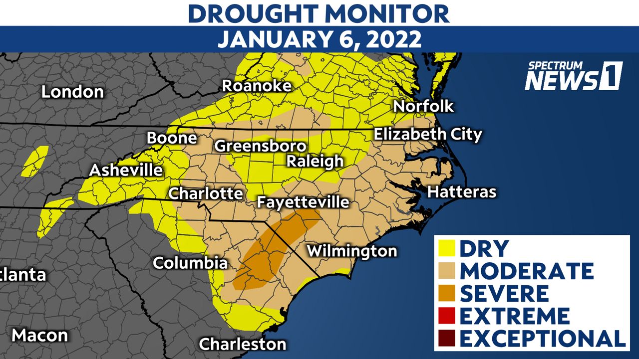 Recent rains bring drought relief across North Carolina