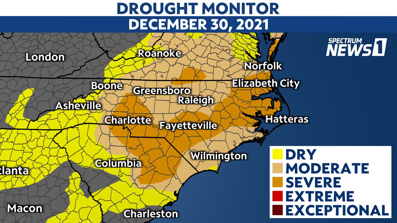 Recent rains bring drought relief across North Carolina