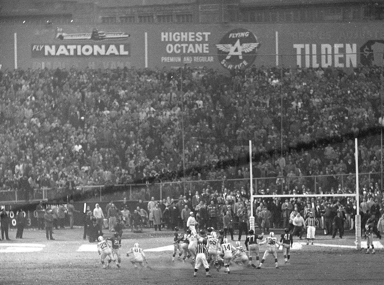 Colts' 1958 championship win over Giants voted greatest game