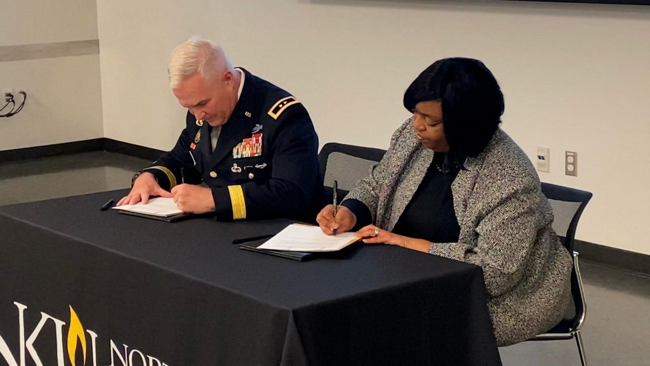 NKU and Kentucky National Guard working together