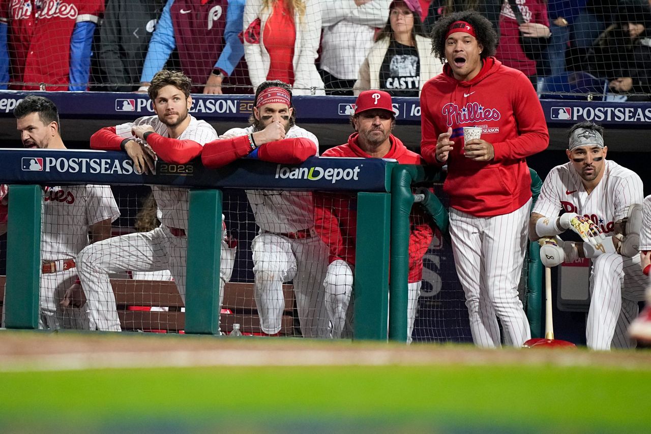 Bryce Harper and the Phillies' big bats go quiet in NLCS, dumped by ...