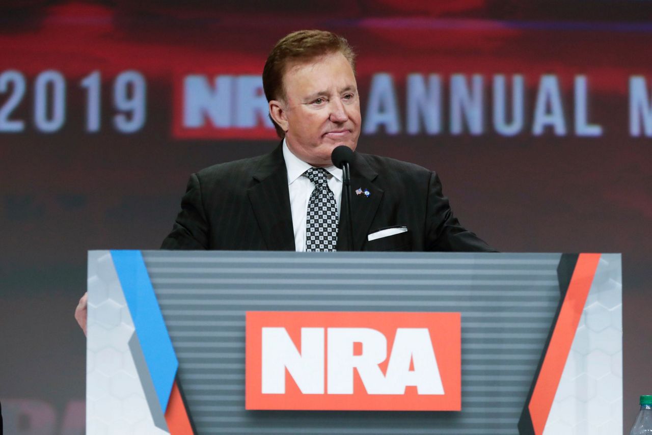 North says he won't serve second term as president of NRA
