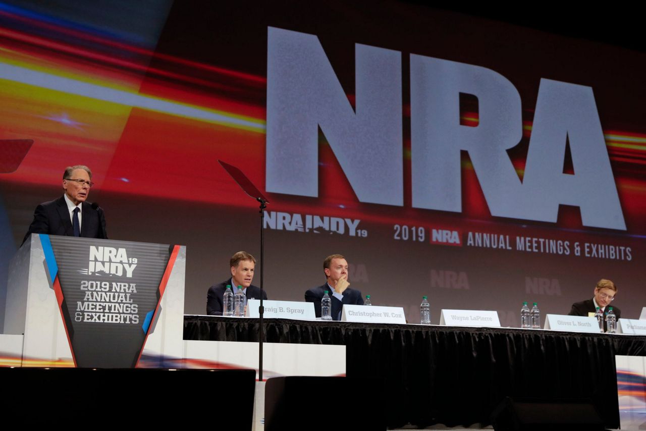 North says he won't serve second term as president of NRA