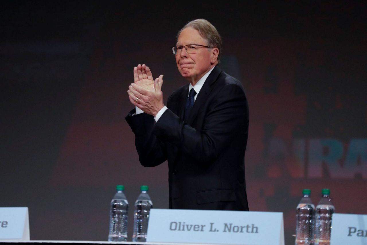 North says he won't serve second term as president of NRA
