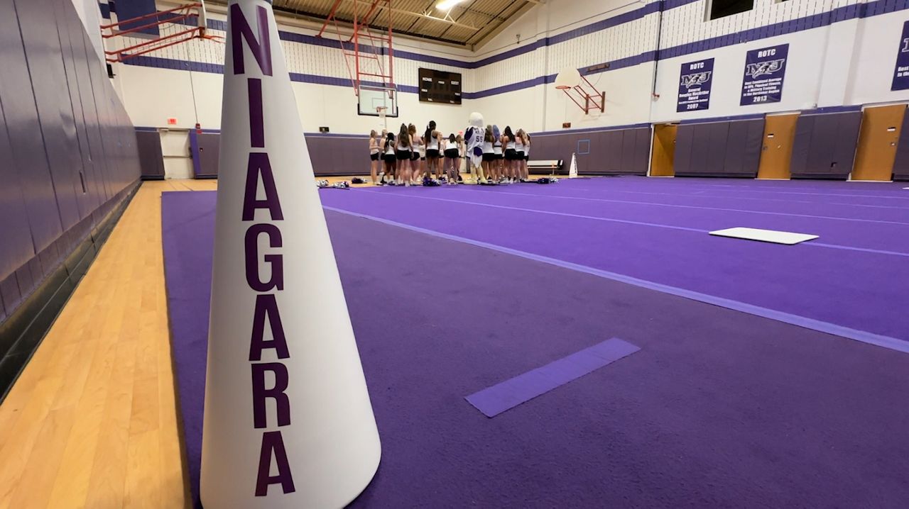 Niagara University cheer ready to head to Daytona