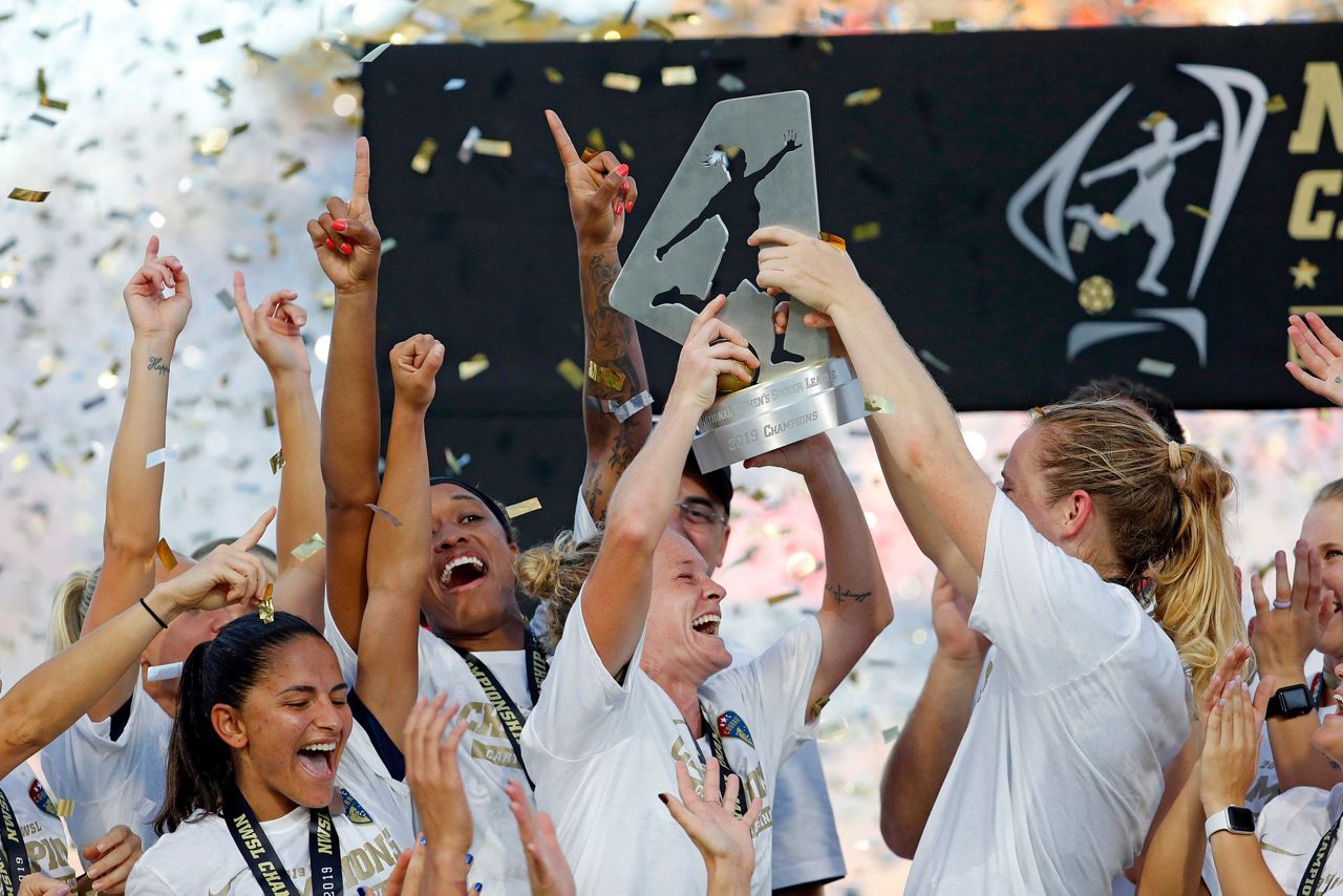NC Courage defends NWSL title with 4-0 win over Chicago
