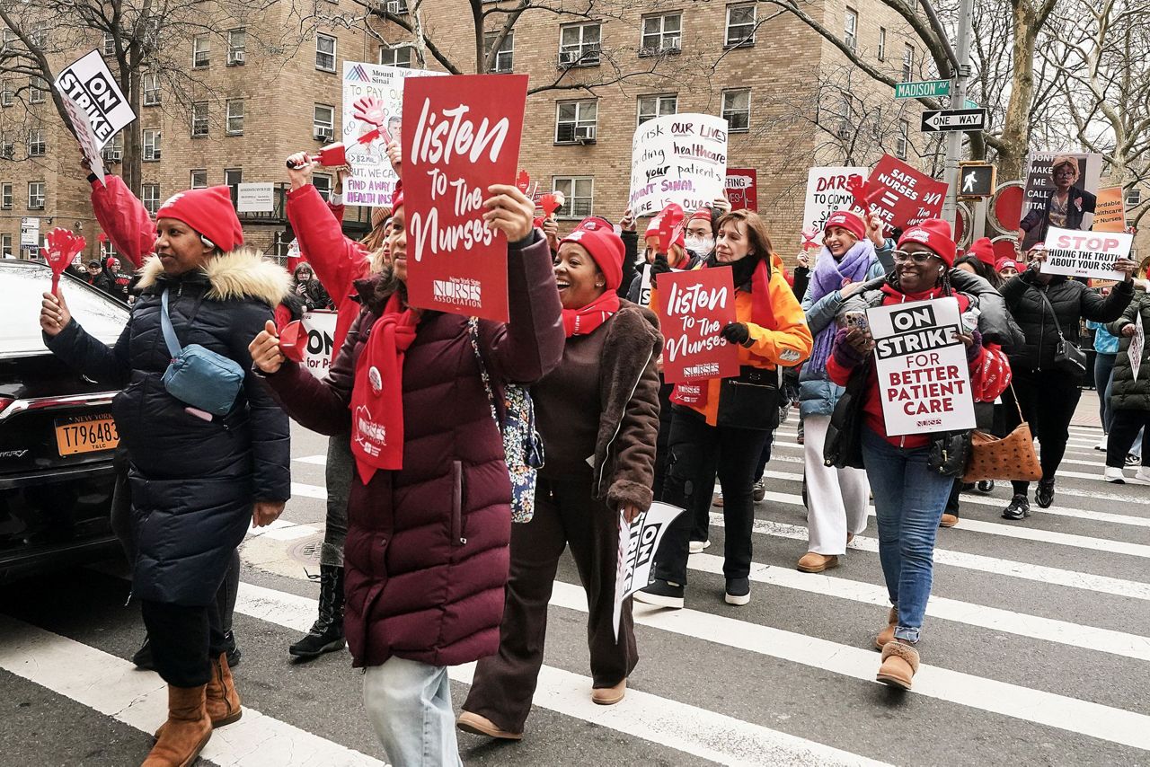 What to know as New York City nurses strike for a 3rd day