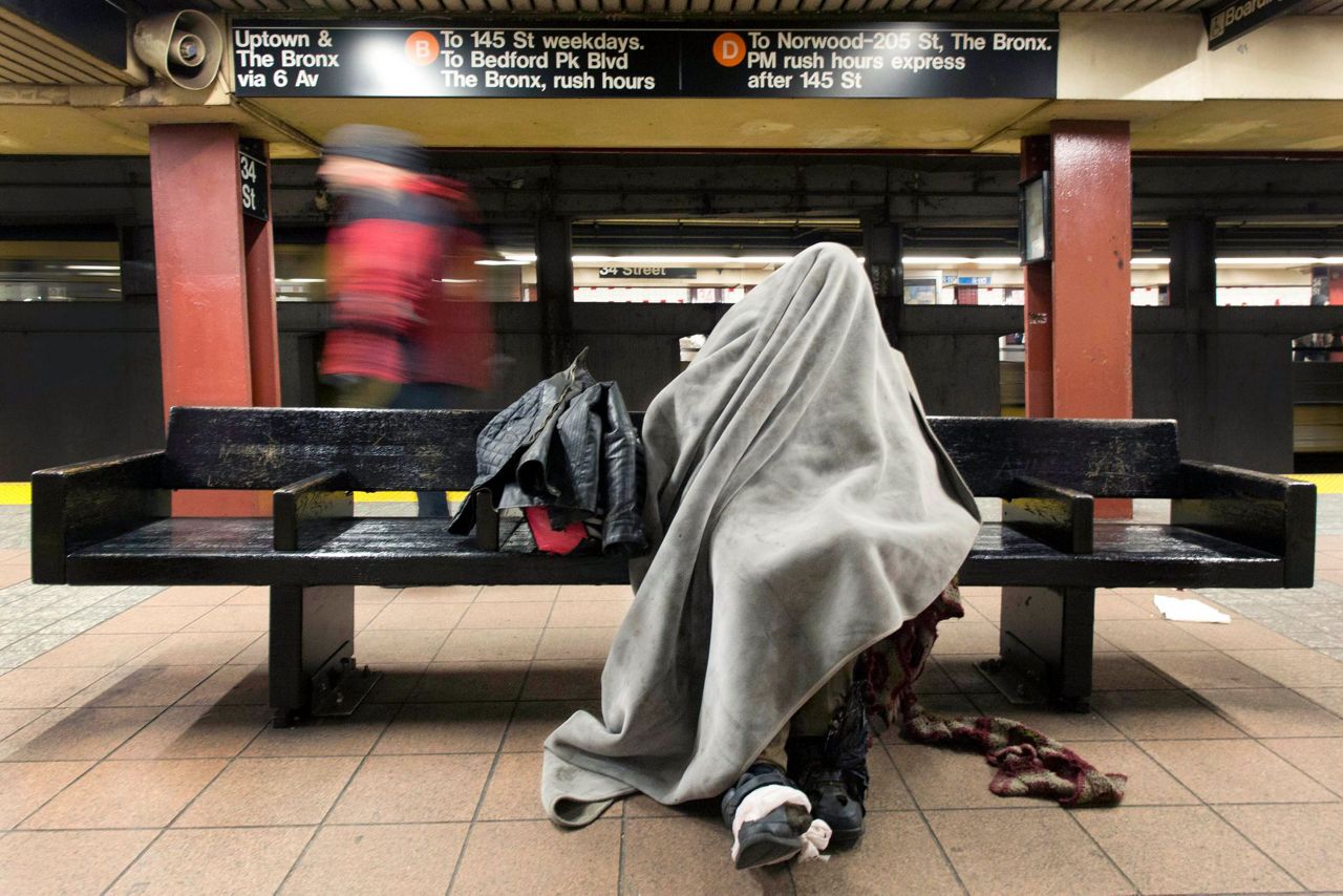 NYC mayor pushes to remove homeless people in subway system