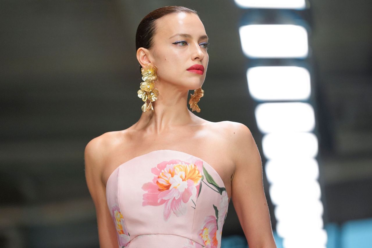 Carolina Herrera's new line melds blooming peonies, bright colors and ...