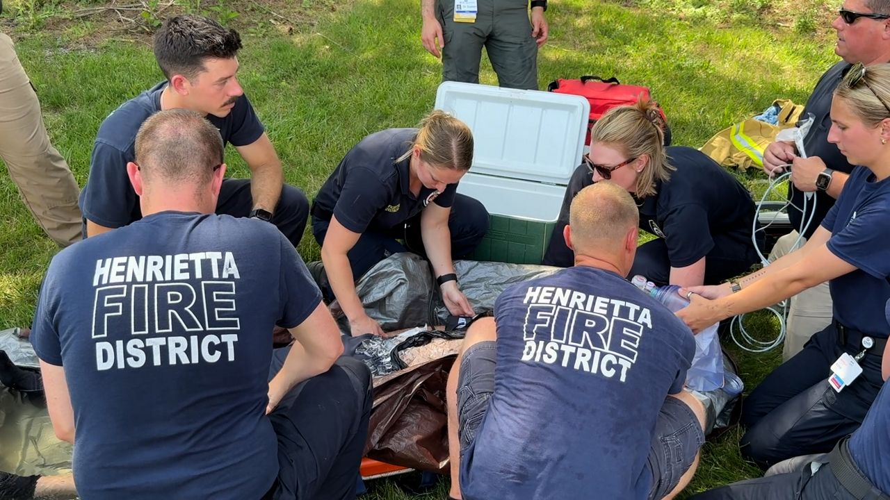 First responders train to prevent heat-related illnesses