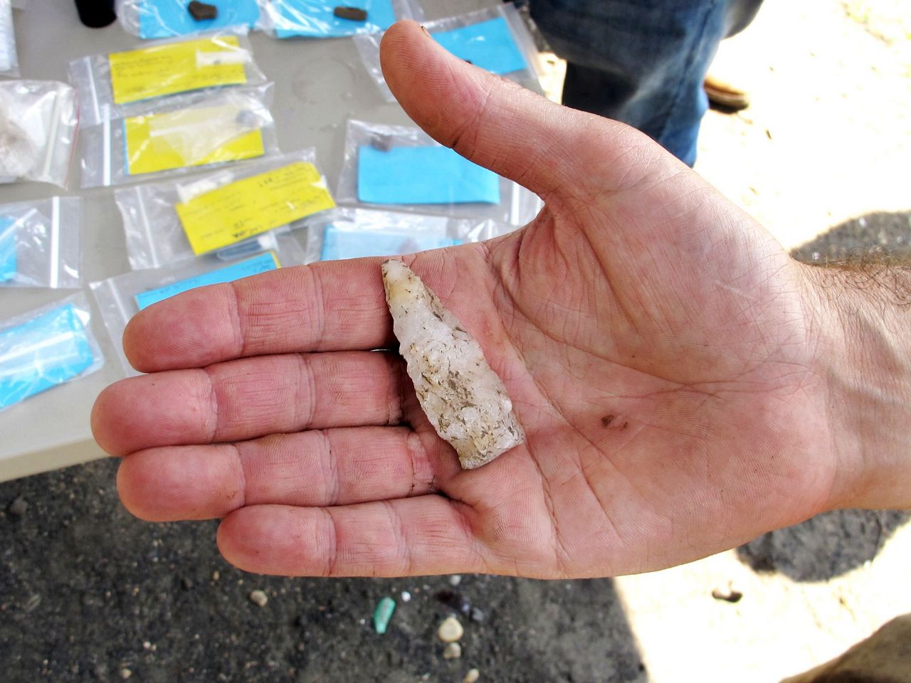 Archaeologists dig Native American fort found in Connecticut