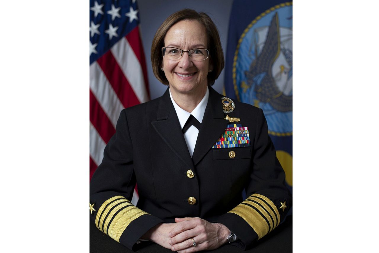 Biden picks female admiral to lead Navy. She'd be 1st woman to be a ...