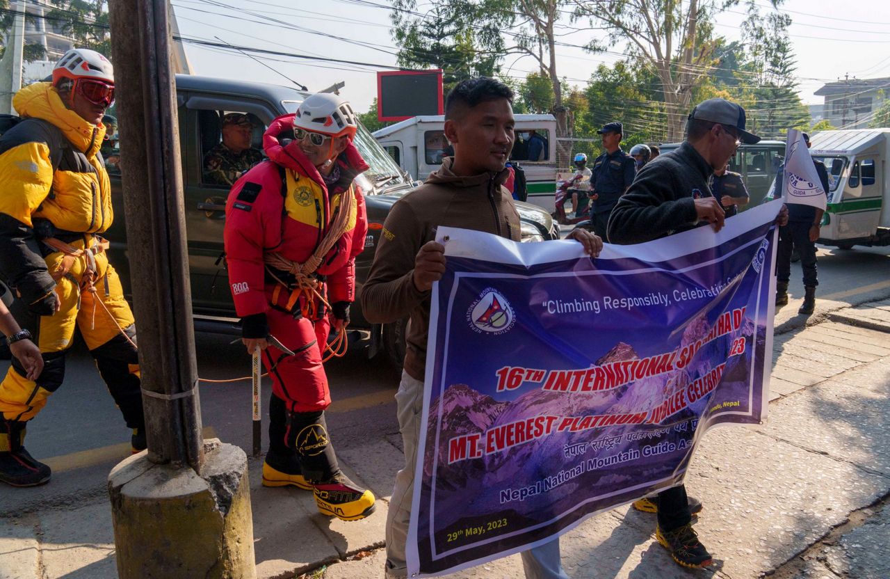 Nepal honors Sherpa guides, climbers to mark 70th anniversary of Mount ...