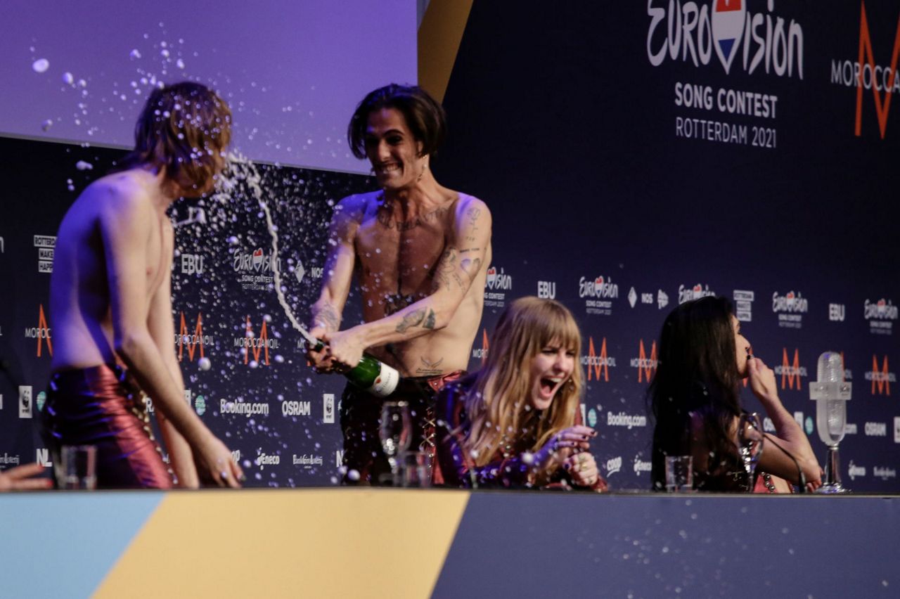 Rome band brings Eurovision back where song contests began