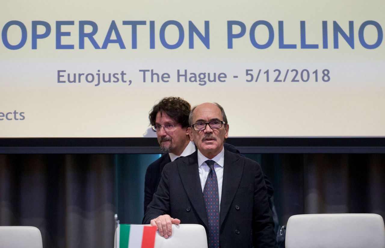 European authorities launch crackdown on Italian mob