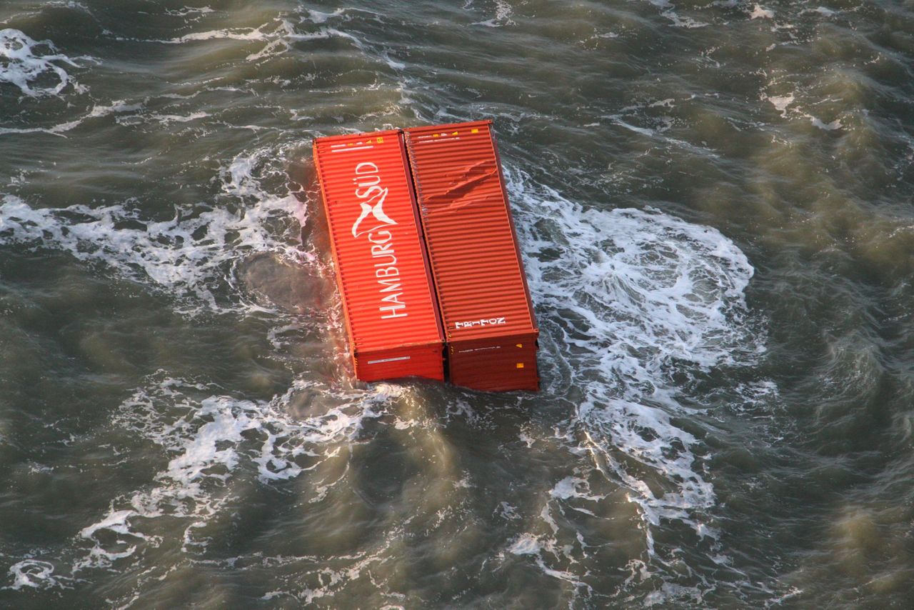 Firm pledges to find shipping containers lost in North Sea