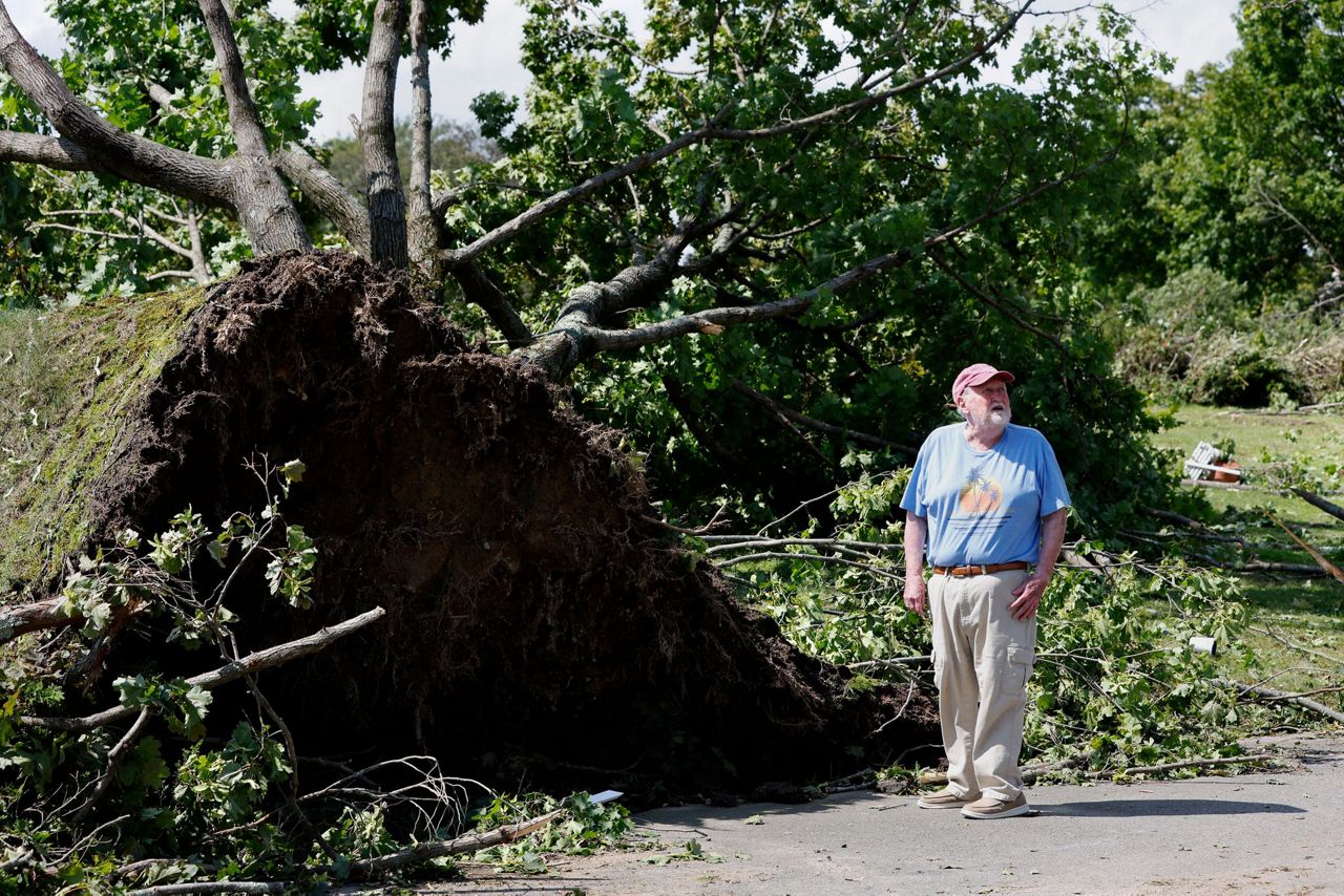 Tornado spotted in Rhode Island as thunderstorms move through New England