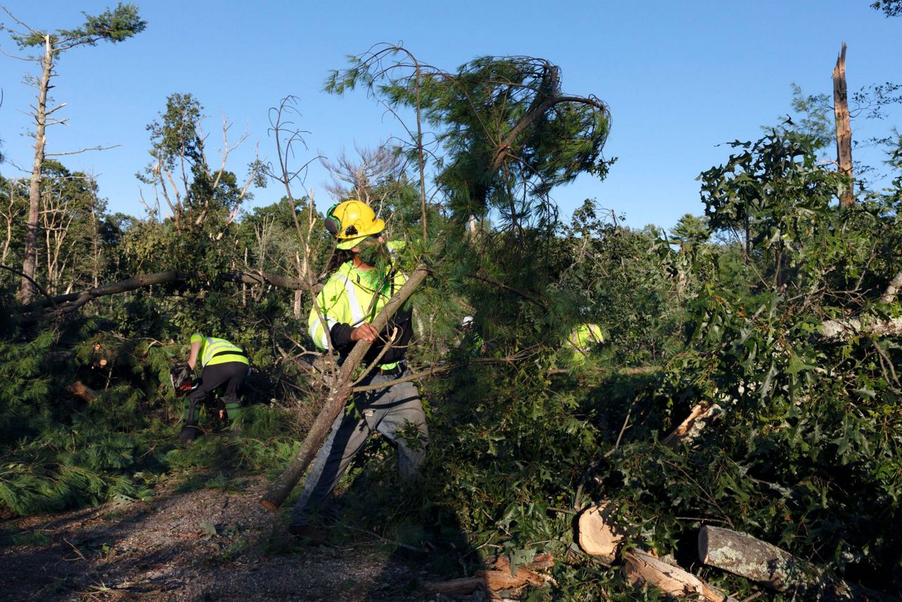 Tornado spotted in Rhode Island as thunderstorms move through New England