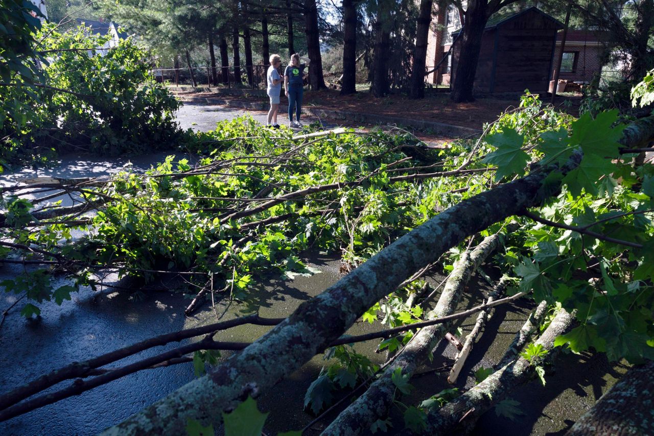 Tornado spotted in Rhode Island as thunderstorms move through New England