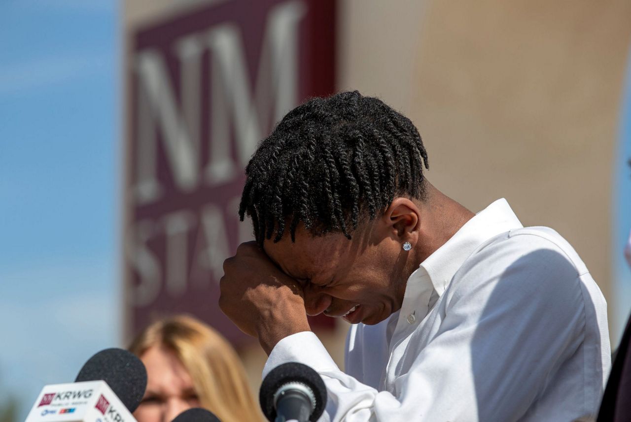 New Mexico St player: 'First it hurts, then it changes you'