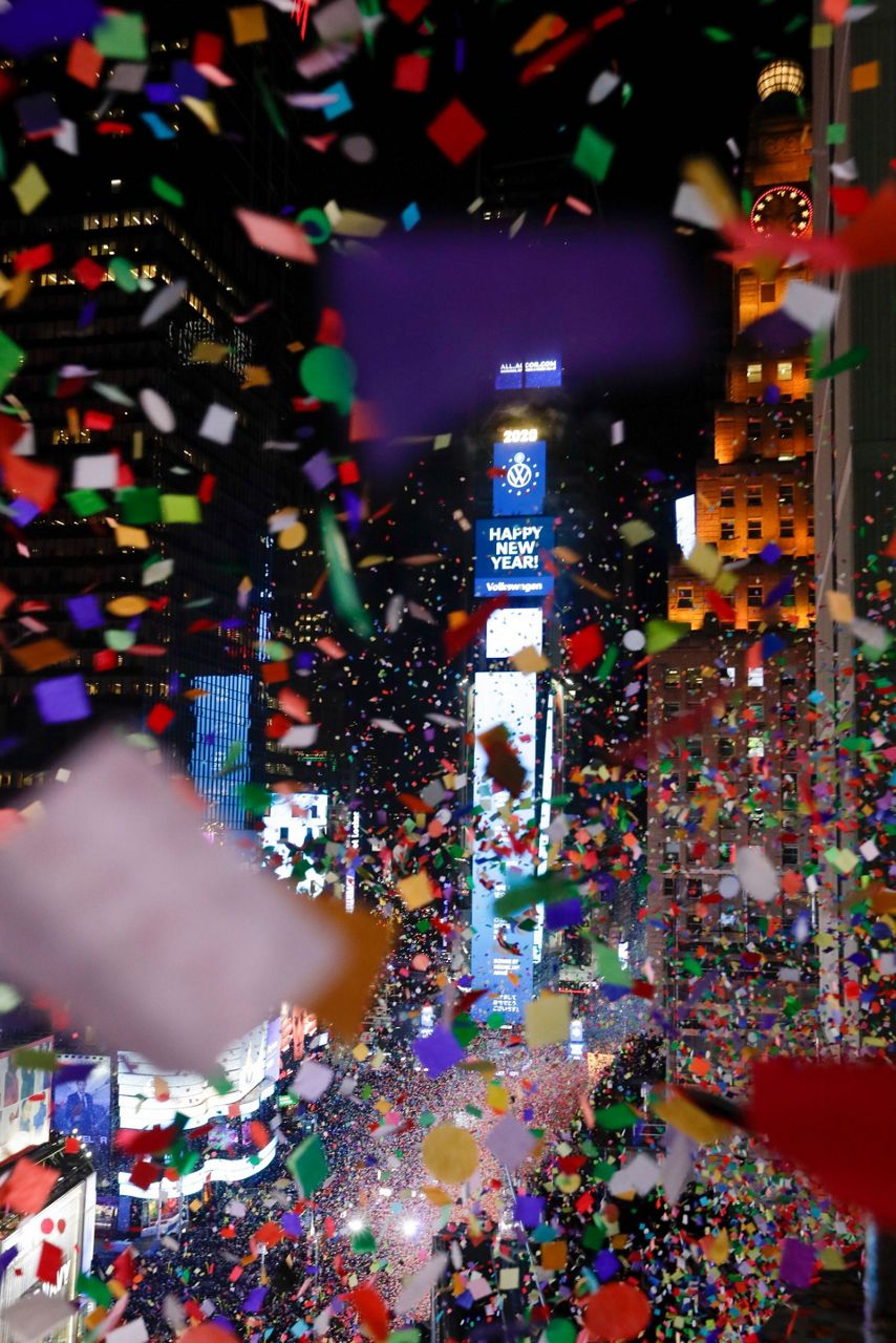10! ... 9! ... 8! ... Here comes New Year's in Times Square!