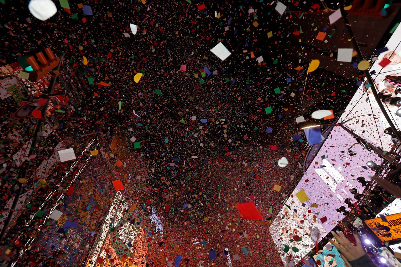 10! ... 9! ... 8! ... Here comes New Year's in Times Square!