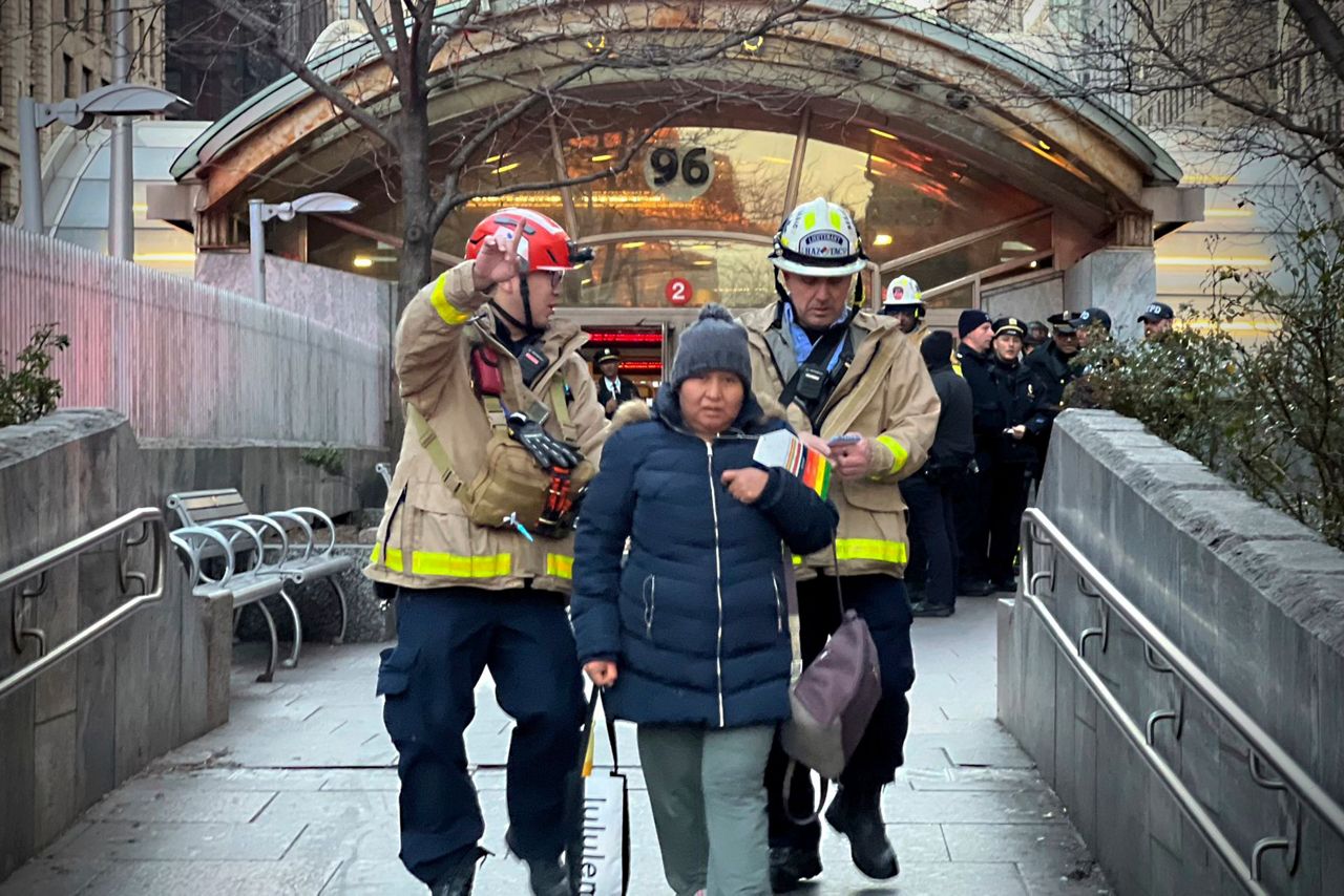 New York City subway train derails in collision with another train ...