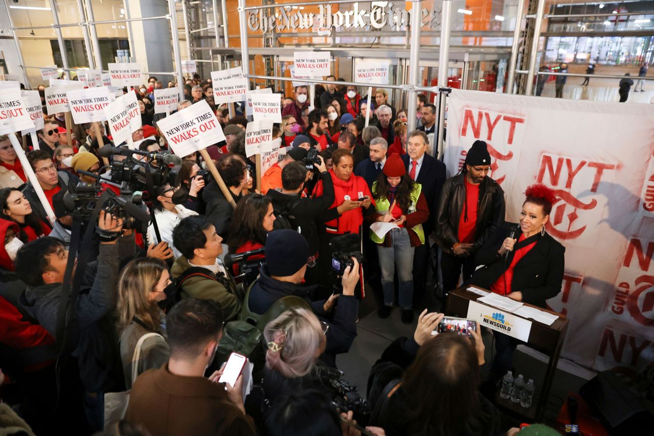 New York Times braces for 24-hour newsroom strike