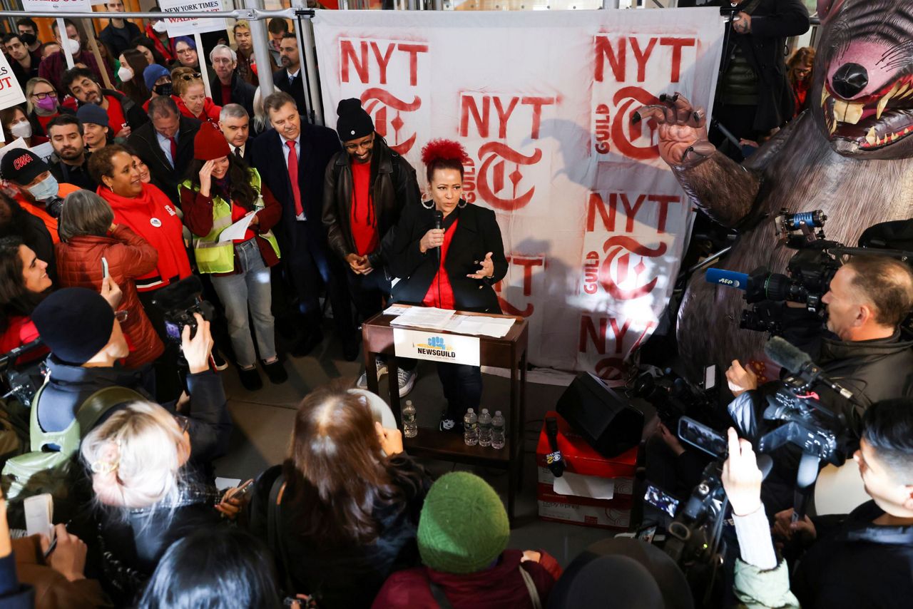 New York Times braces for 24-hour newsroom strike