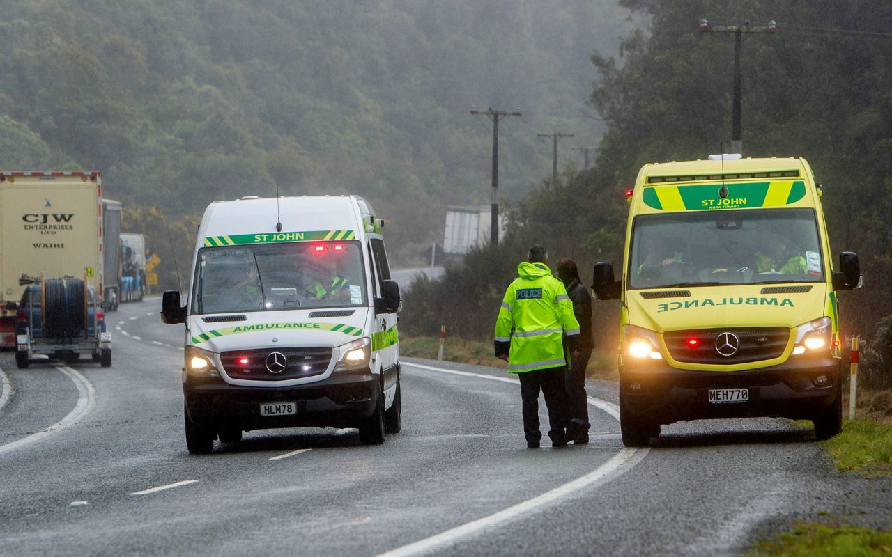 Bus crashes in New Zealand, causing fatalities and injuries