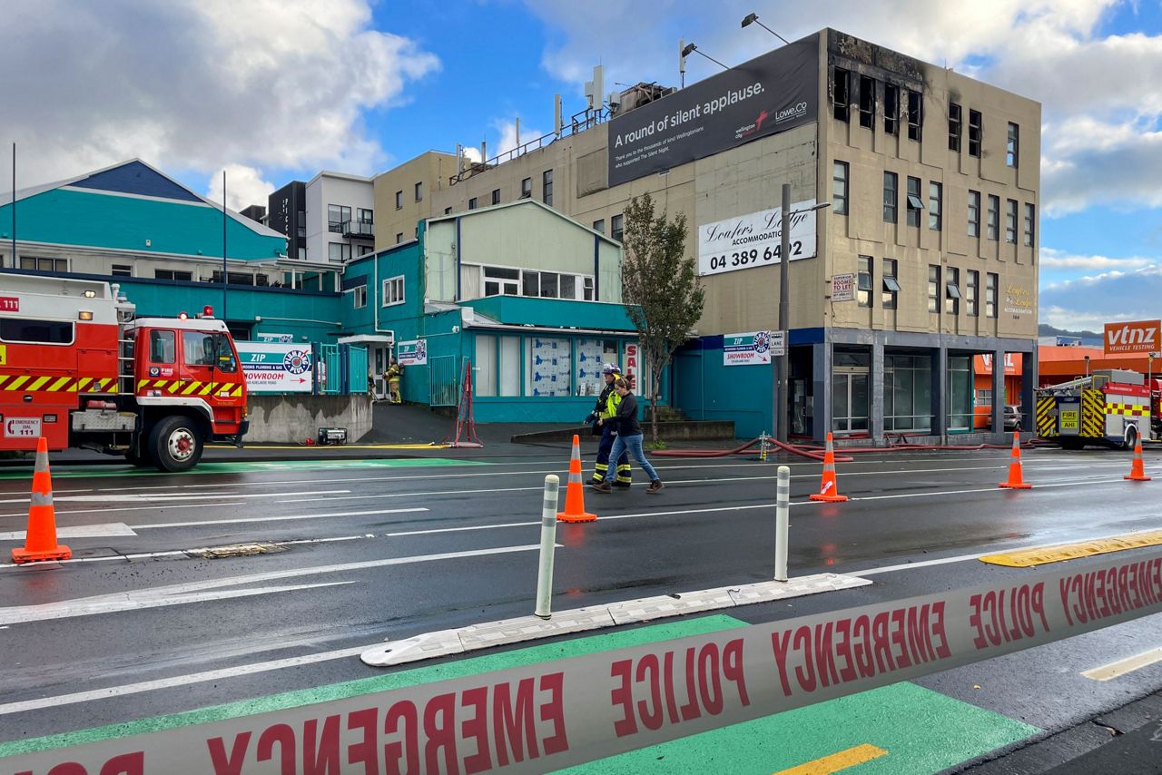 Fire at New Zealand hostel kills at least 6 people, prime minister says