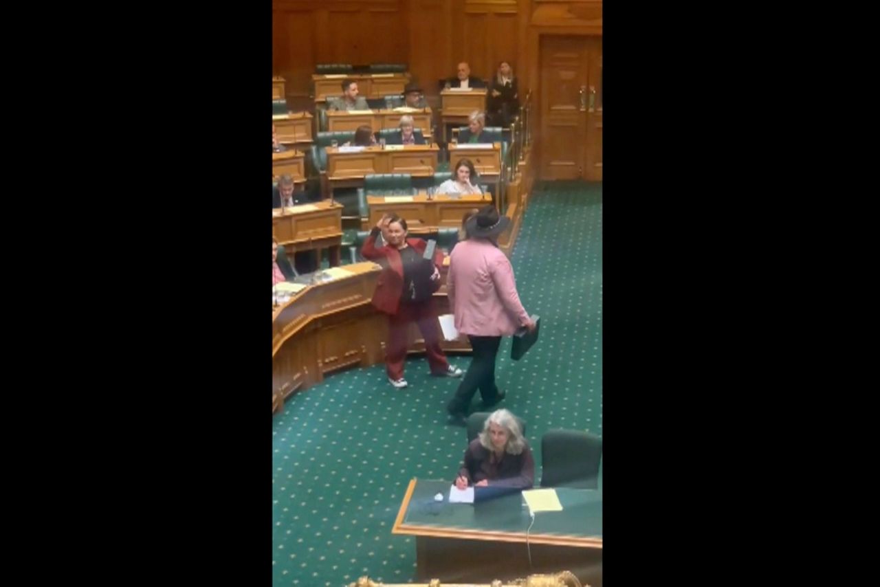 Indigenous New Zealand lawmaker censured for haka protest