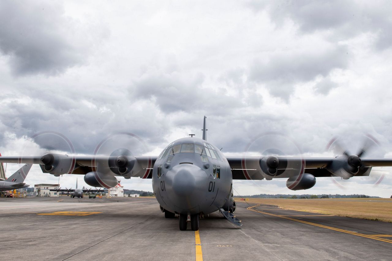 First aid flight leaves for Tonga after big volcano eruption