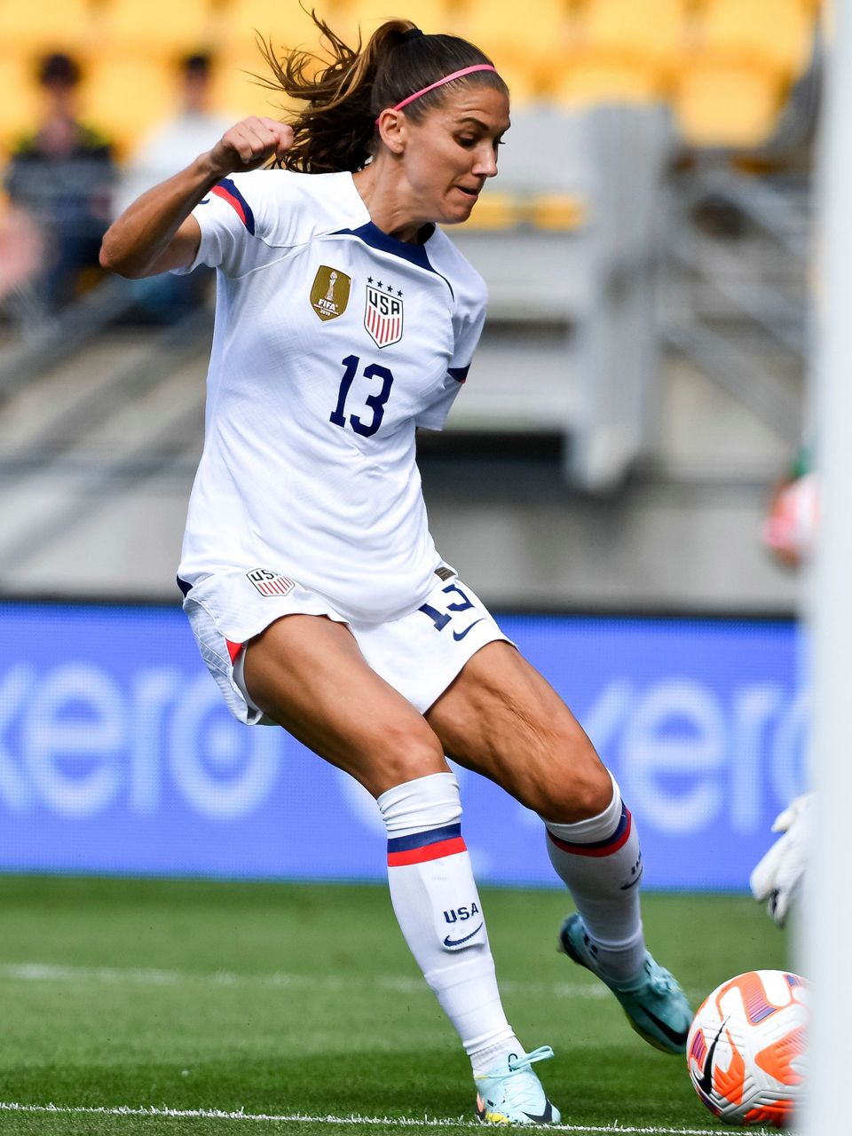 US forward Alex Morgan supports transgender kids in sports