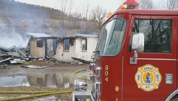 Quick Moving Fire Destroys Nichols Barn, Fire Officials Investigate