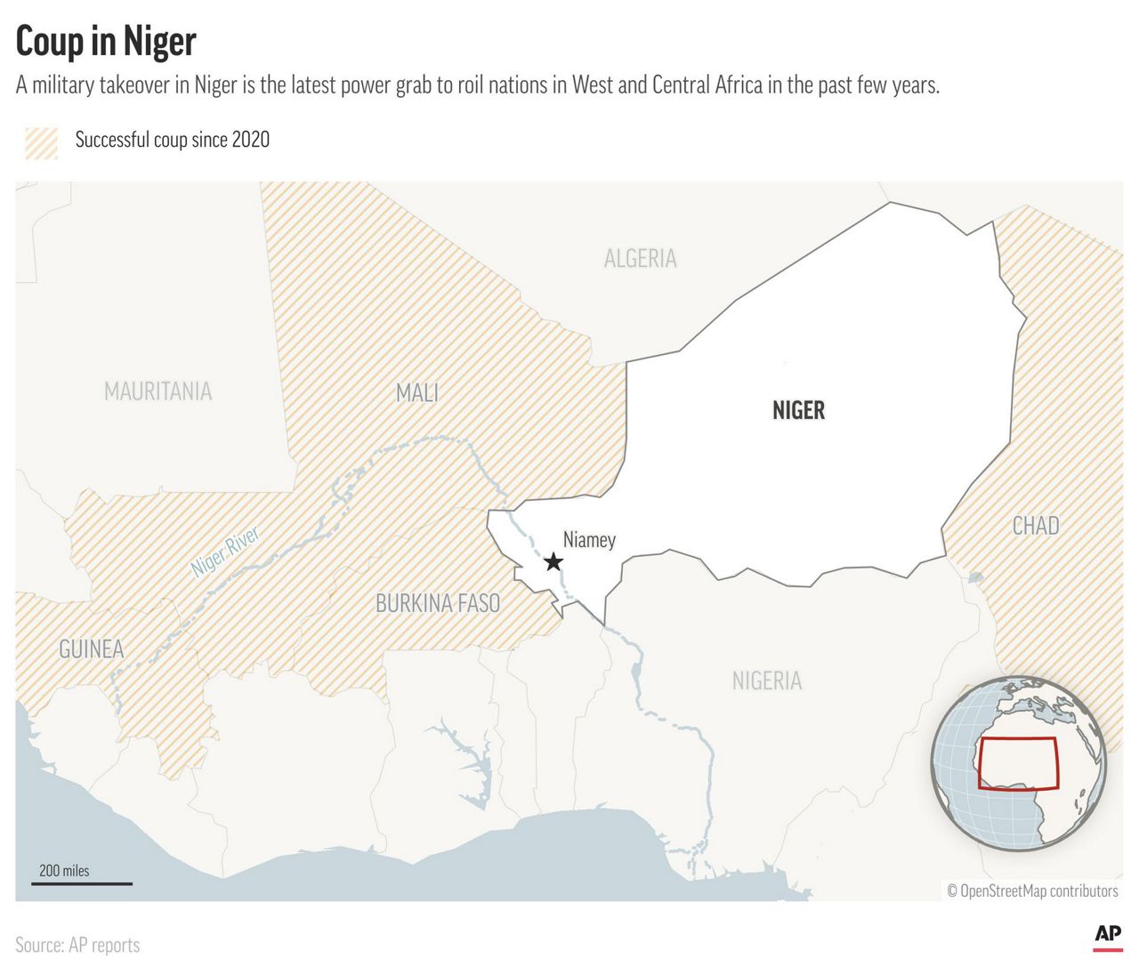 As regional and global powers decry Niger's coup, the country's future ...